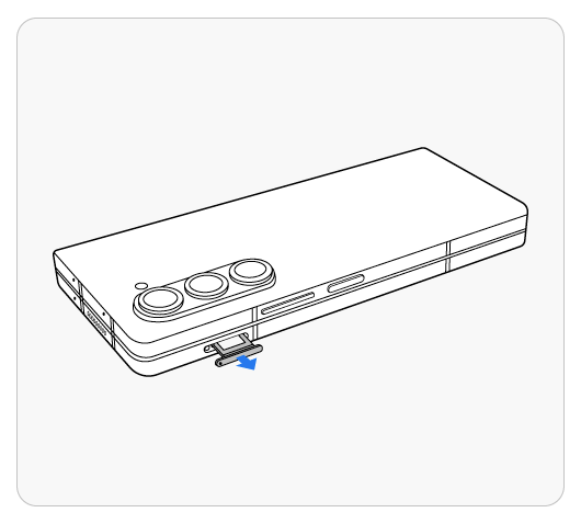 如何将 SIM 卡插入 Galaxy Z Flip5 / Fold5 和 Galaxy Z Flip6 / Fold6 | 三星电子 CN