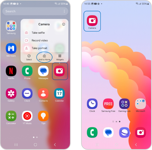 How to add apps and widgets on your Galaxy phone's home screen ...