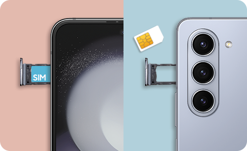 如何将 USIM 卡插入 Galaxy Z Flip5 和 Z Fold5 | 三星电子 CN
